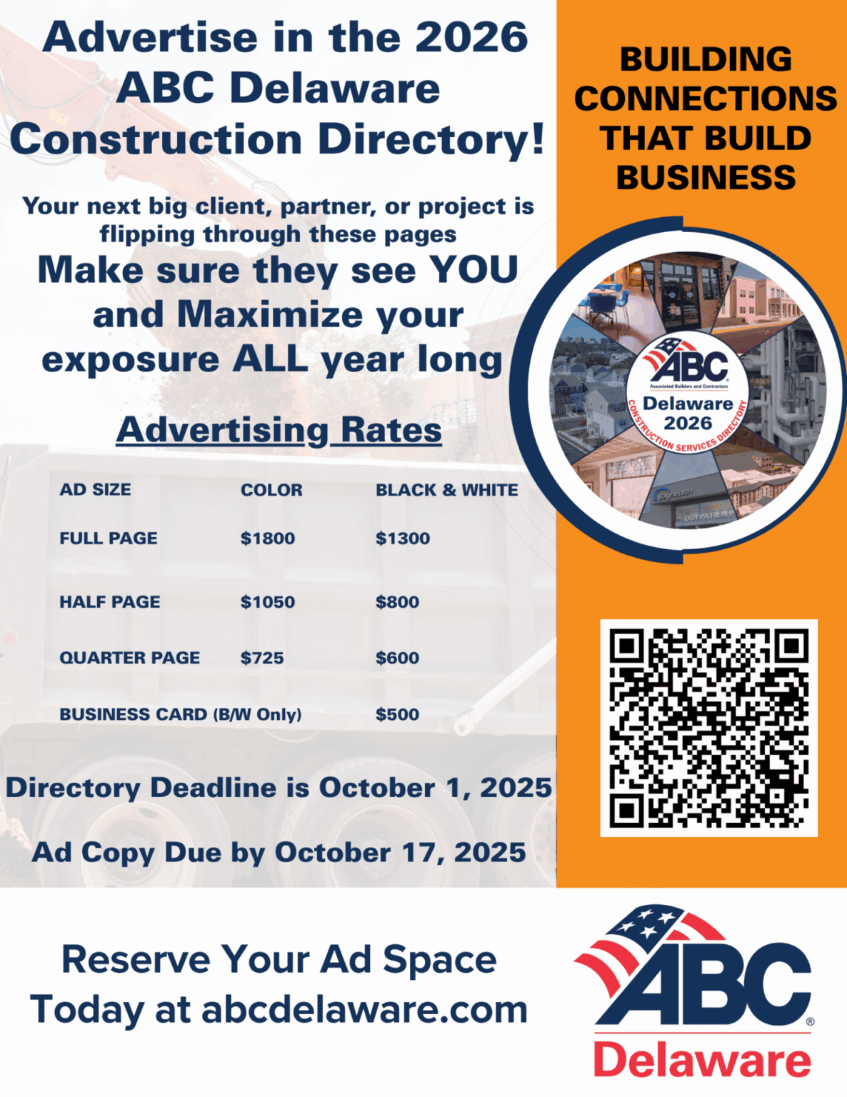 Advertise in the 2026 ABC Delaware Construction Directory! - ABC Delaware