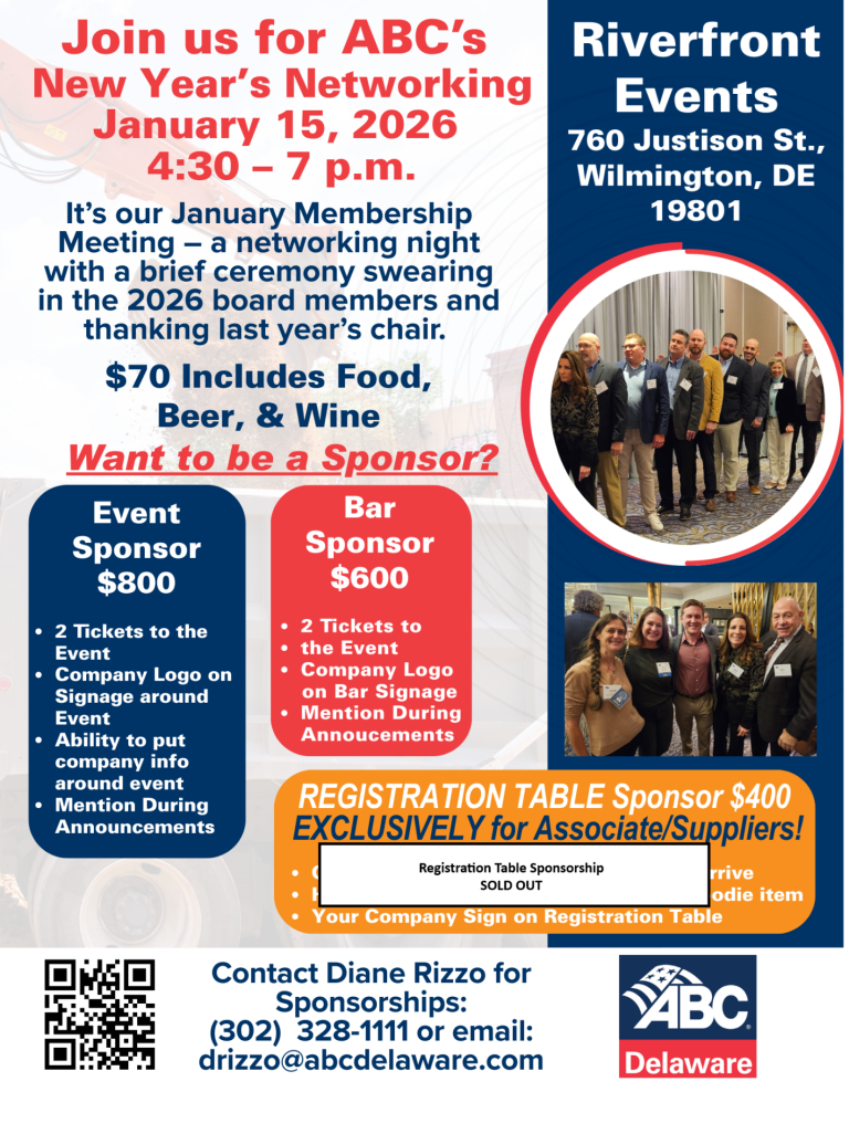 January Networking/Board Induction - ABC Delaware